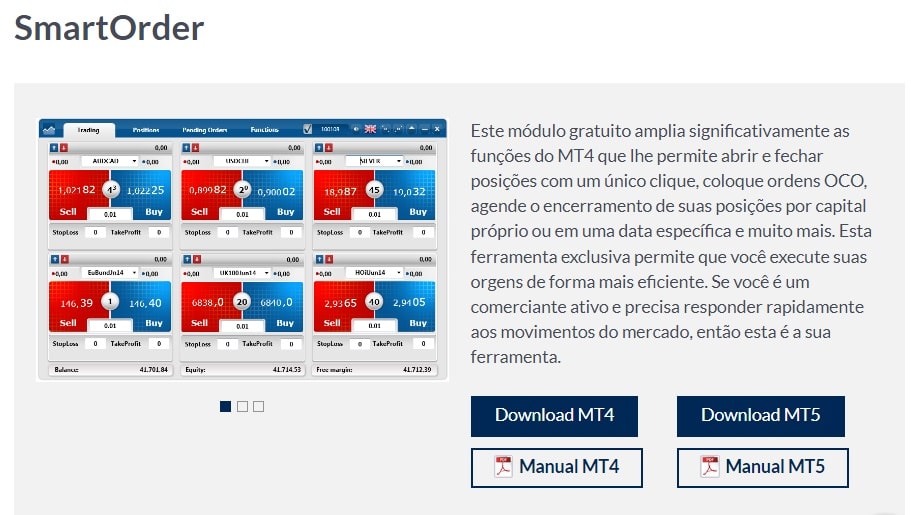 SmartOrder - Suporte ActivTrades Global